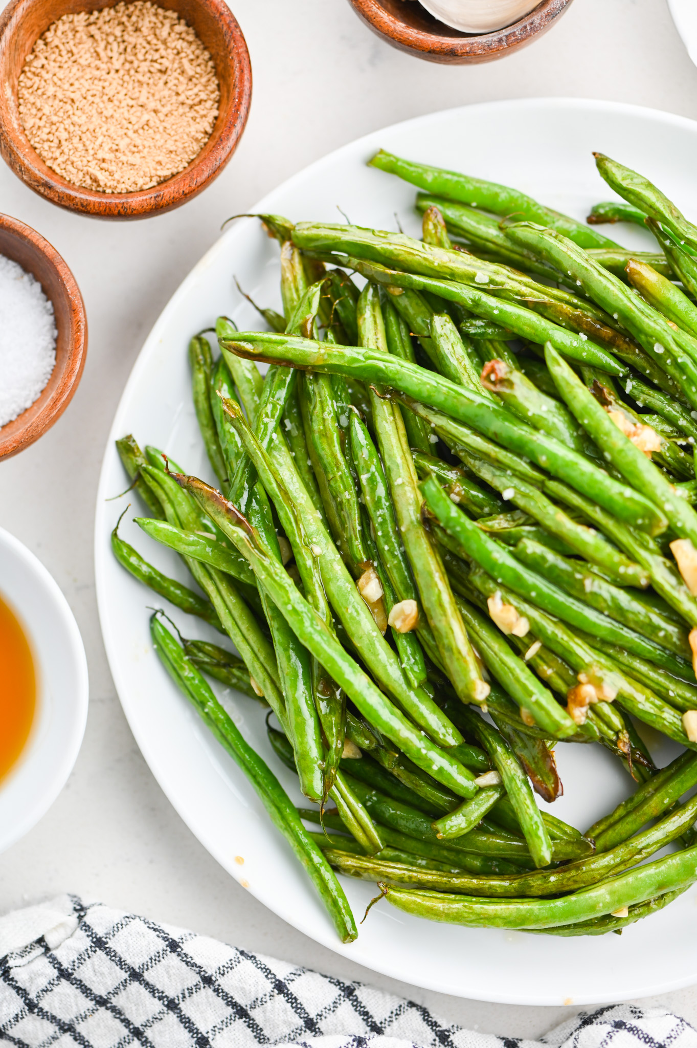 Air Fryer Green Beans - Life's Ambrosia