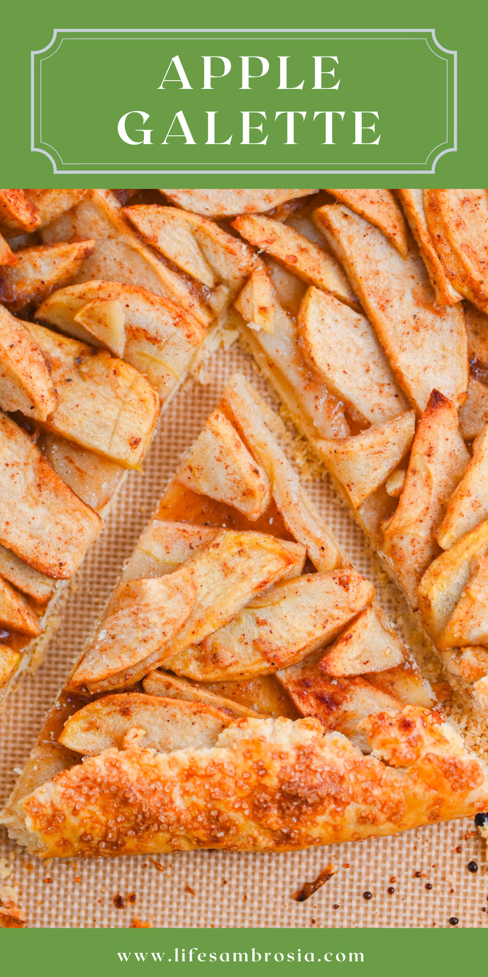 Apple Galette - Life's Ambrosia