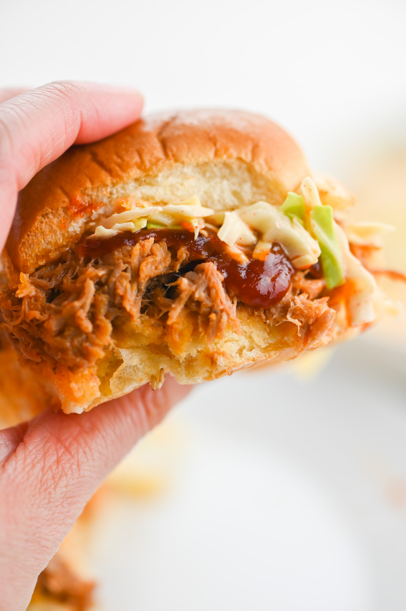 BBQ Pulled Pork Sliders - Life's Ambrosia