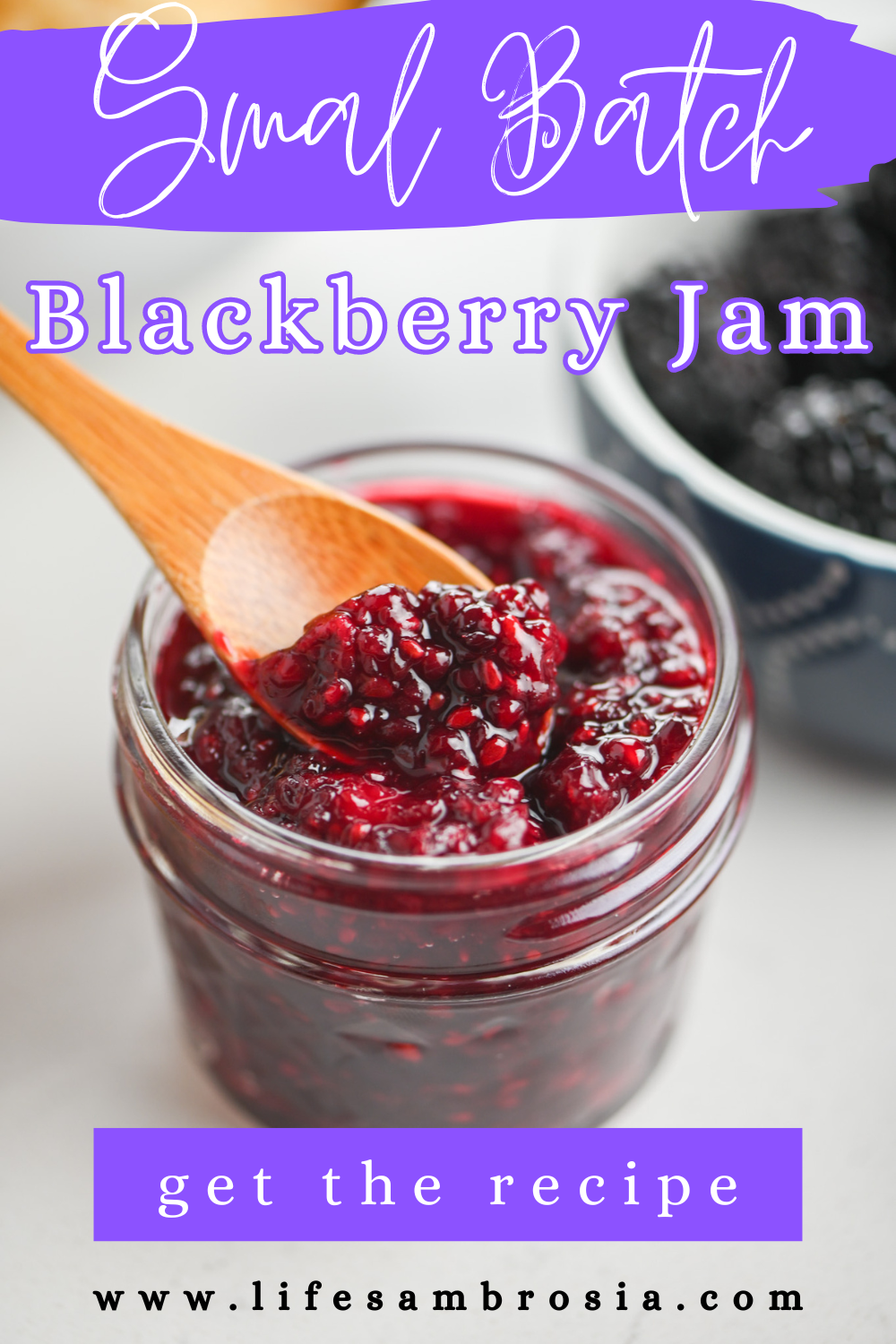Blackberry Jam Recipe | Life's Ambrosia