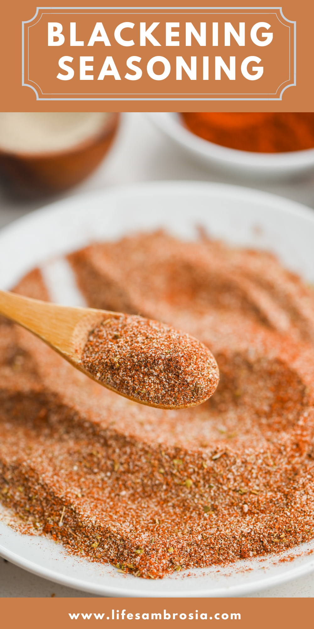 Homemade Blackening Seasoning - Life's Ambrosia