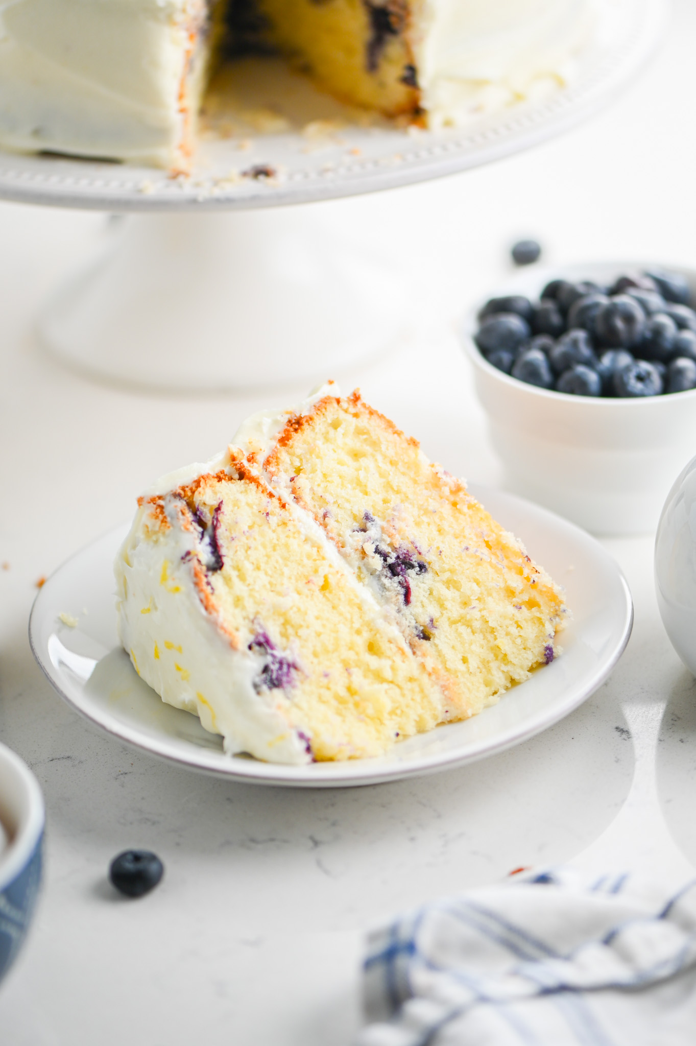 Blueberry Lemon Cake - Life's Ambrosia