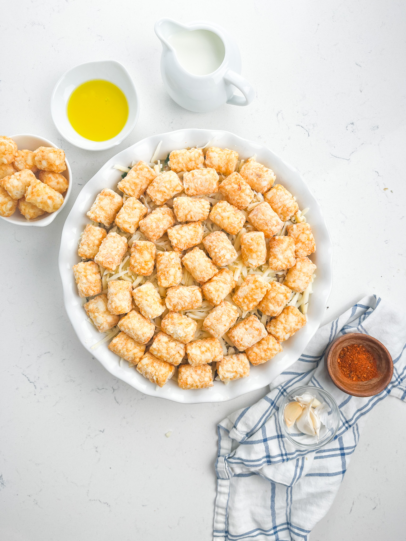 Cajun Tater Tot Casserole Recipe - Life's Ambrosia