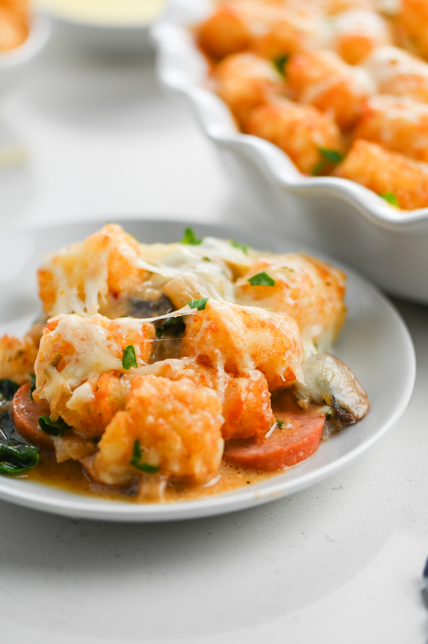 Cajun Tater Tot Casserole Recipe - Life's Ambrosia
