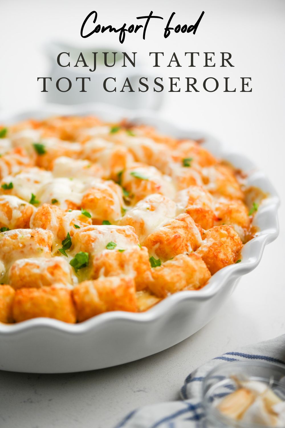 Cajun Tater Tot Casserole Recipe - Life's Ambrosia