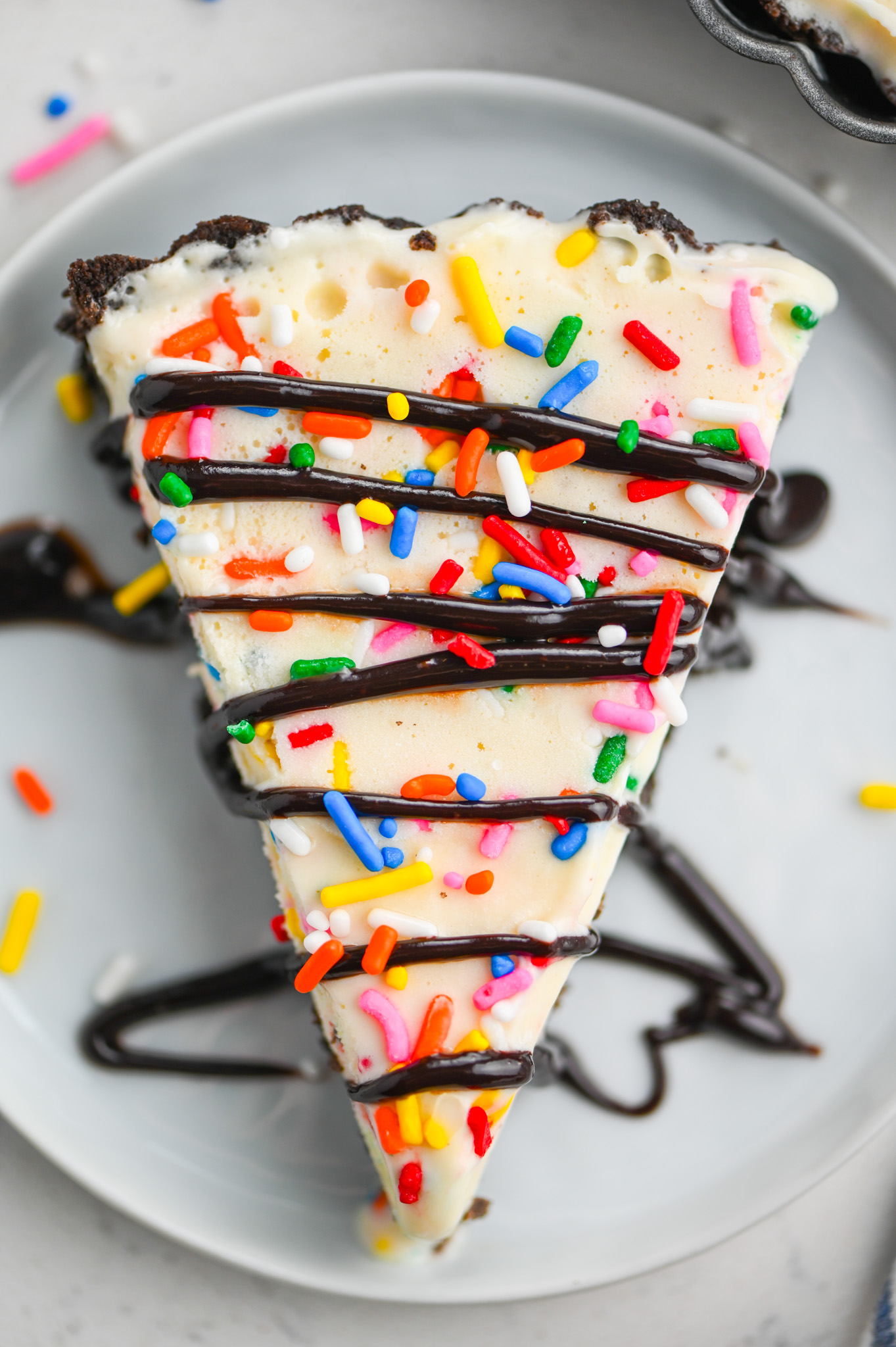 Cake Batter Ice Cream Tart - Life's Ambrosia