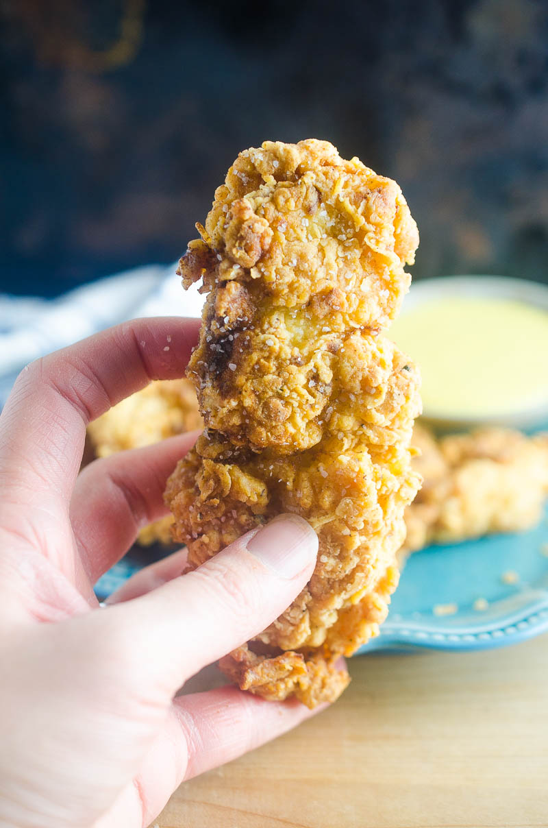 Chicken Tenders | Crispy Fried Chicken Tenders | Life's Ambrosia