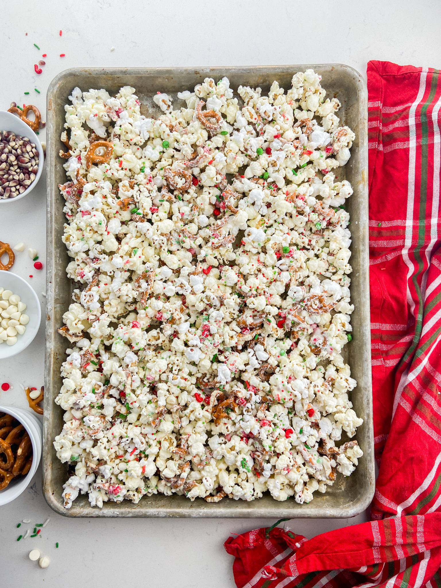 Christmas Popcorn Recipe | Life's Ambrosia