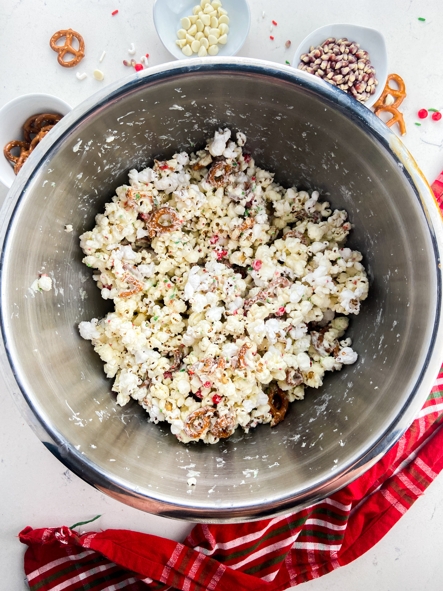 Christmas Popcorn Recipe | Life's Ambrosia