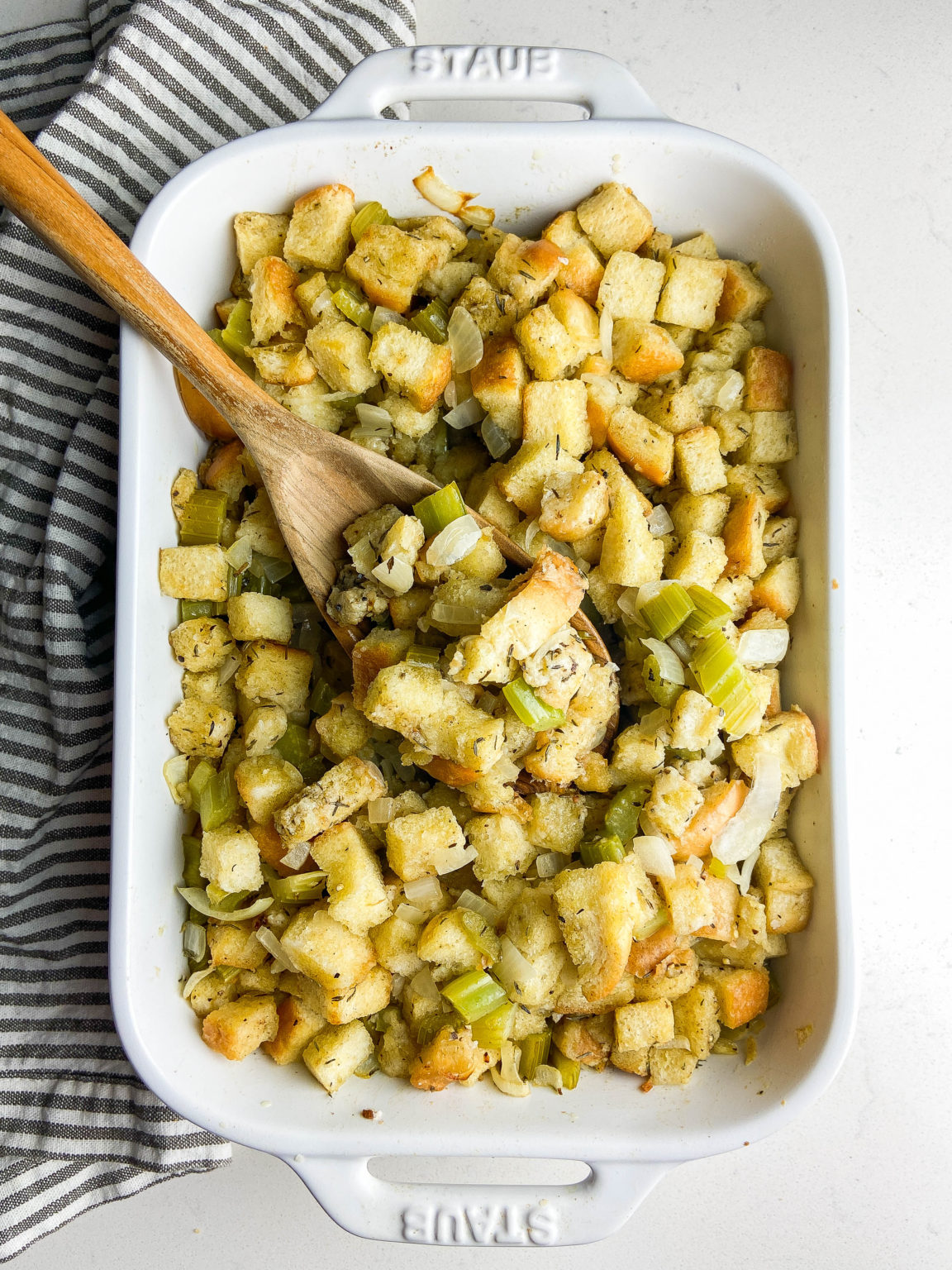 The BEST Easy Stuffing Recipe | Thanksgiving Side Dish | Life's Ambrosia
