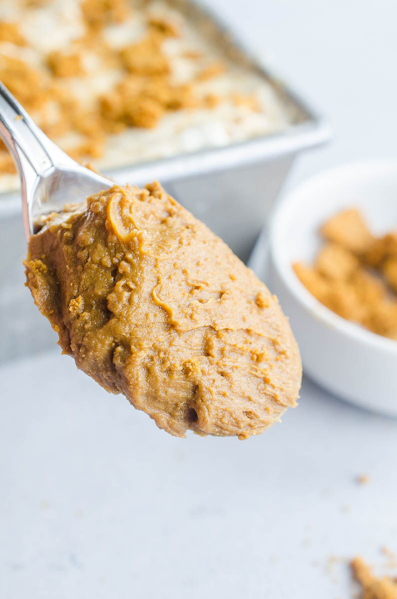 Cookie Butter Ice Cream Recipe - No Churn Ice Cream - Life's Ambrosia