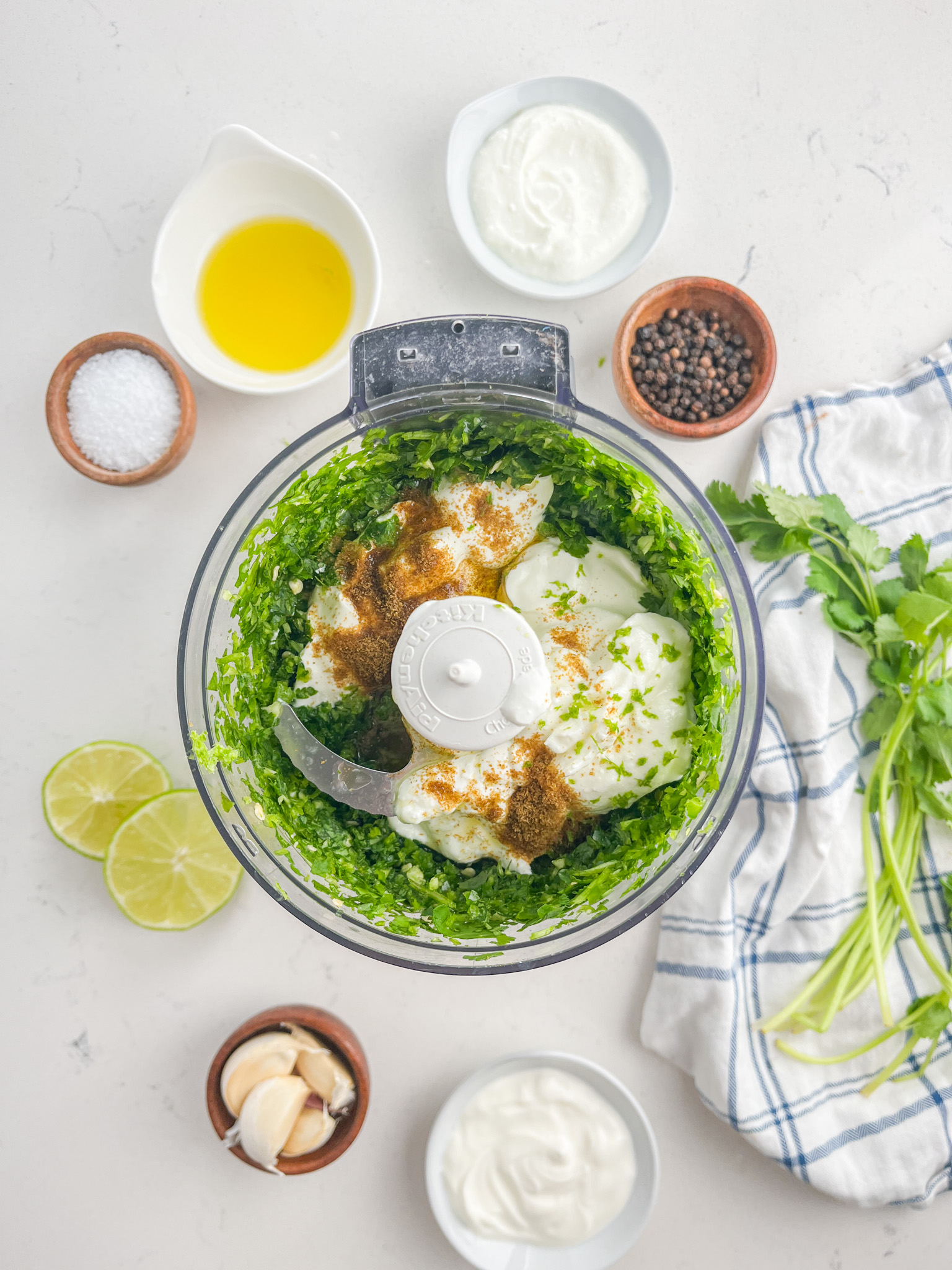 Creamy Cilantro Sauce Recipe | Life's Ambrosia