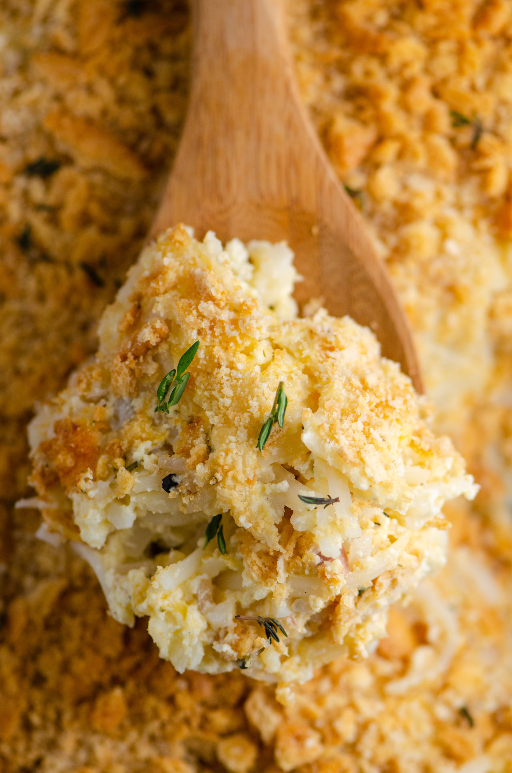 Easy Cheesy Hashbrown Casserole Recipe | Life's Ambrosia