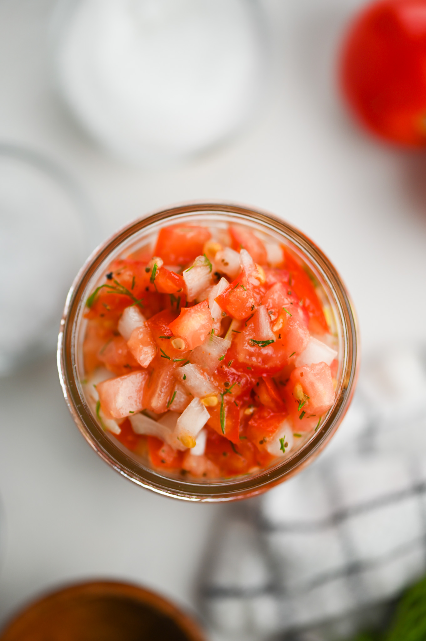 Fresh Tomato Relish Recipe | Life's Ambrosia