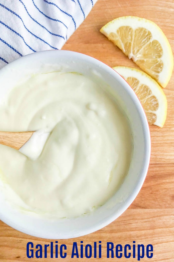 How to Make Easy Garlic Aioli Sauce Recipe - Life's Ambrosia