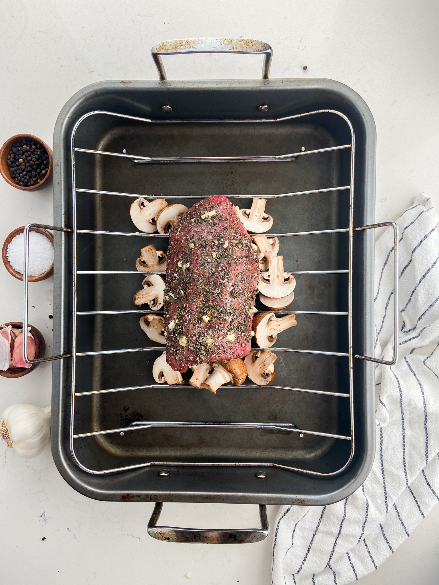 Garlic Roast Beef - Life's Ambrosia