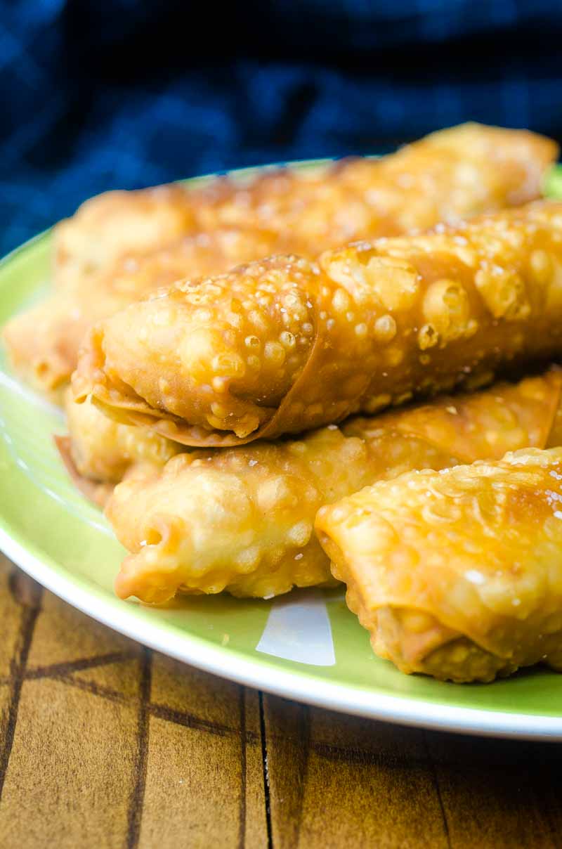 Ginger Chicken Egg Rolls | Chicken Egg Roll Recipe | Life's Ambrosia