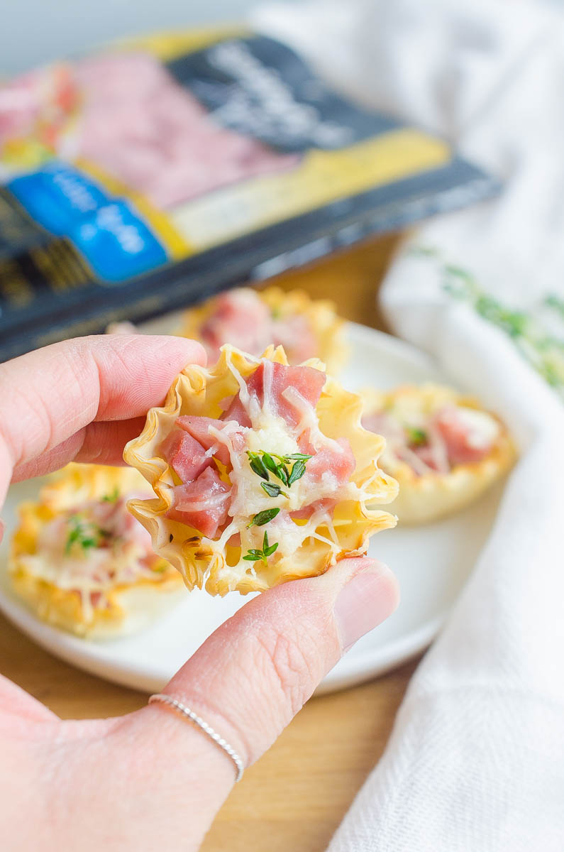 Ham Gruyere Bites - Perfect Party Appetizer - Life's Ambrosia