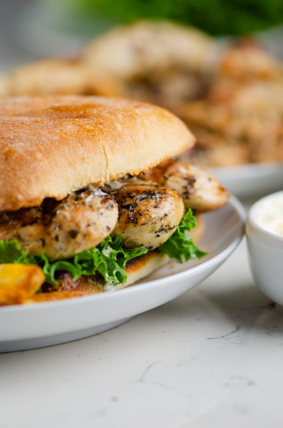 Herb Grilled Chicken Sandwich - Life's Ambrosia