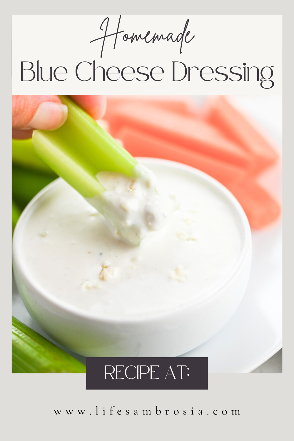 Blue Cheese Dressing - Life's Ambrosia