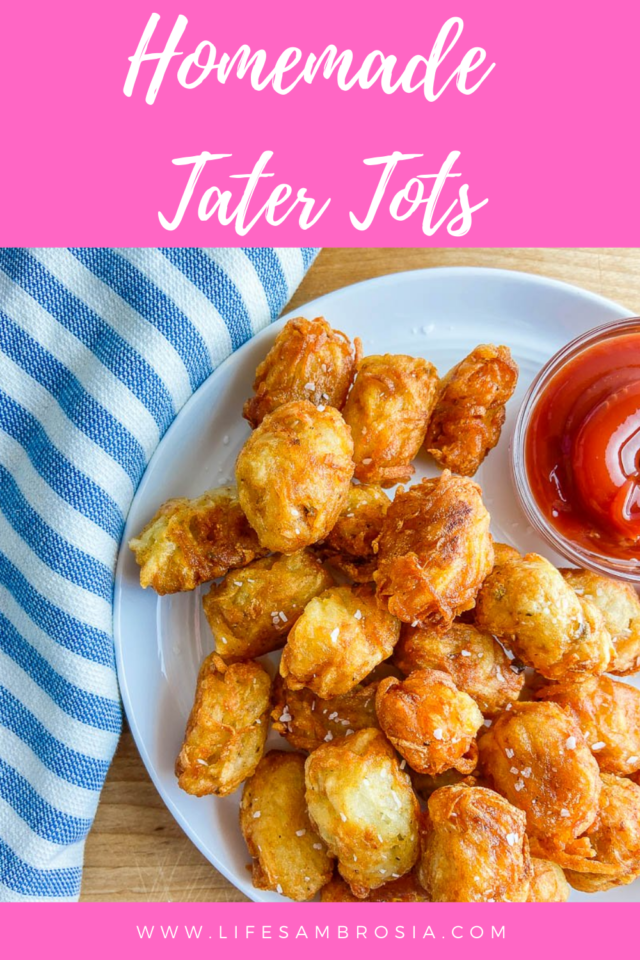 How to make Homemade Tater Tots Recipe | Life's Ambrosia