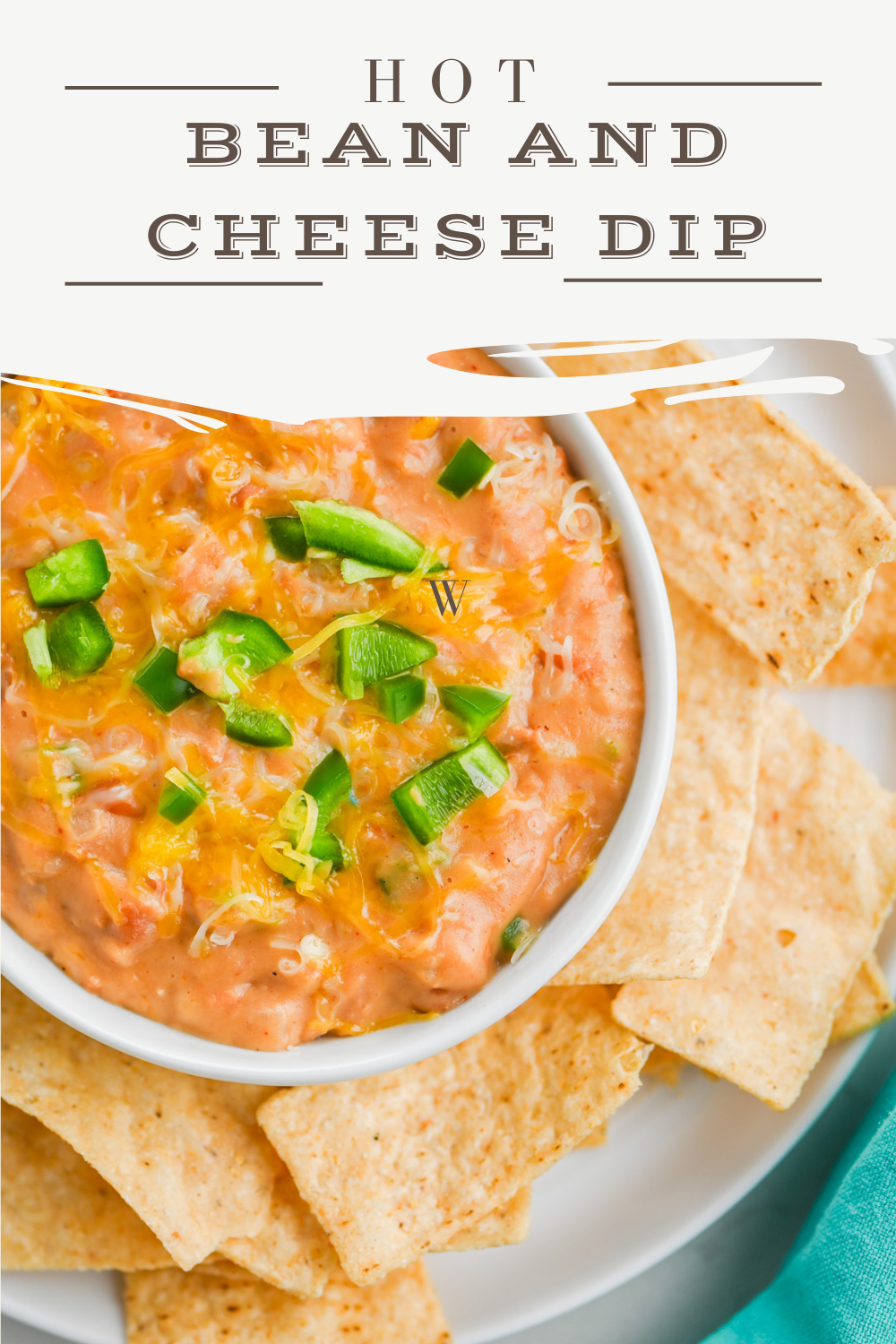 Hot Bean and Cheese Dip - Life's Ambrosia