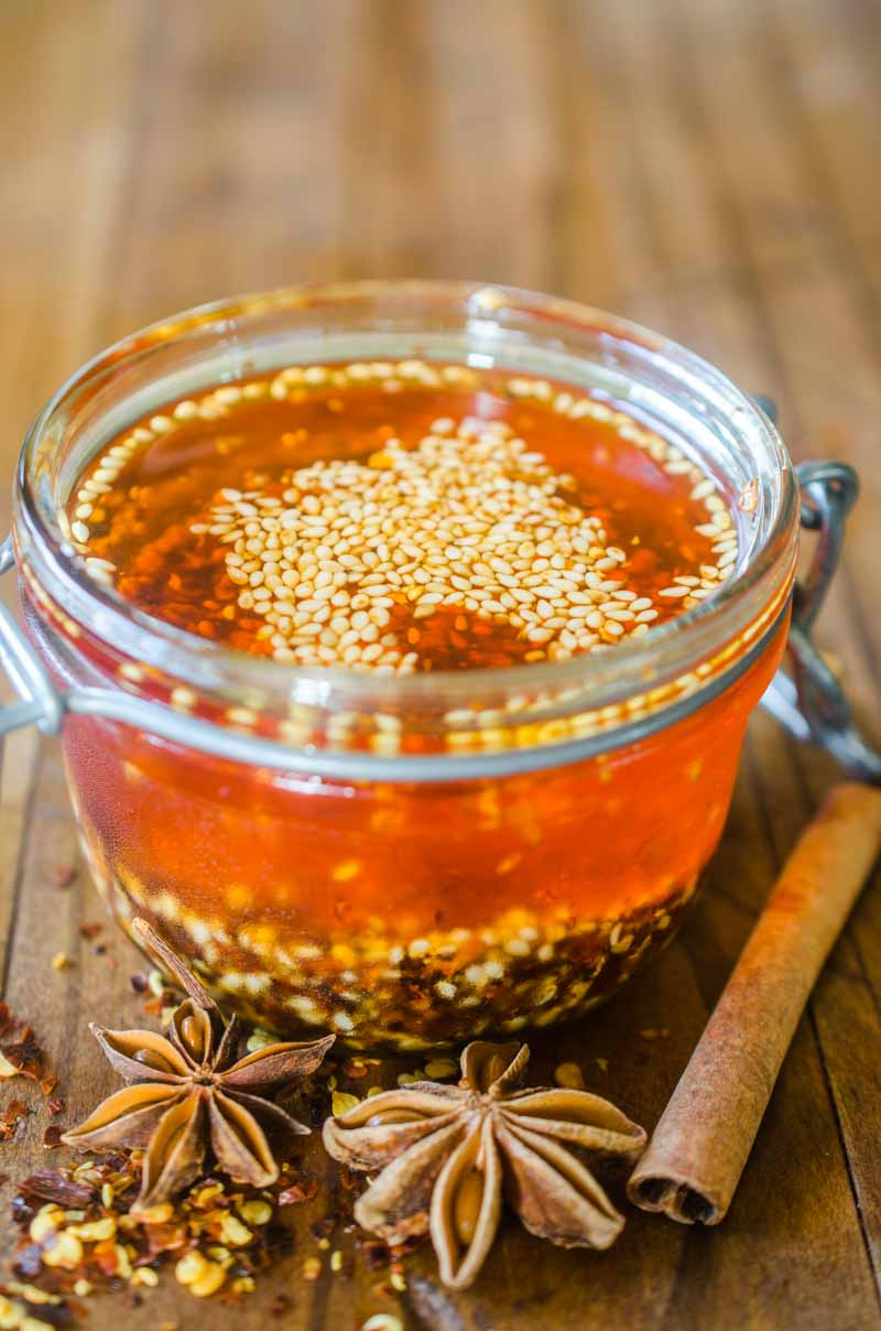 Hot Chili Oil- How to make from scratch -Life's Ambrosia