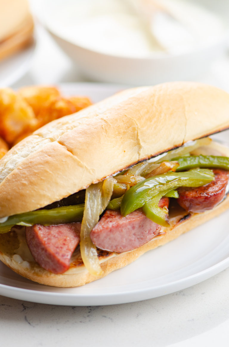 Kielbasa, Peppers and Onions Recipe | Life's Ambrosia