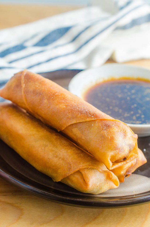 Filipino Lumpia Recipe with Lumpia Sauce - Life's Ambrosia