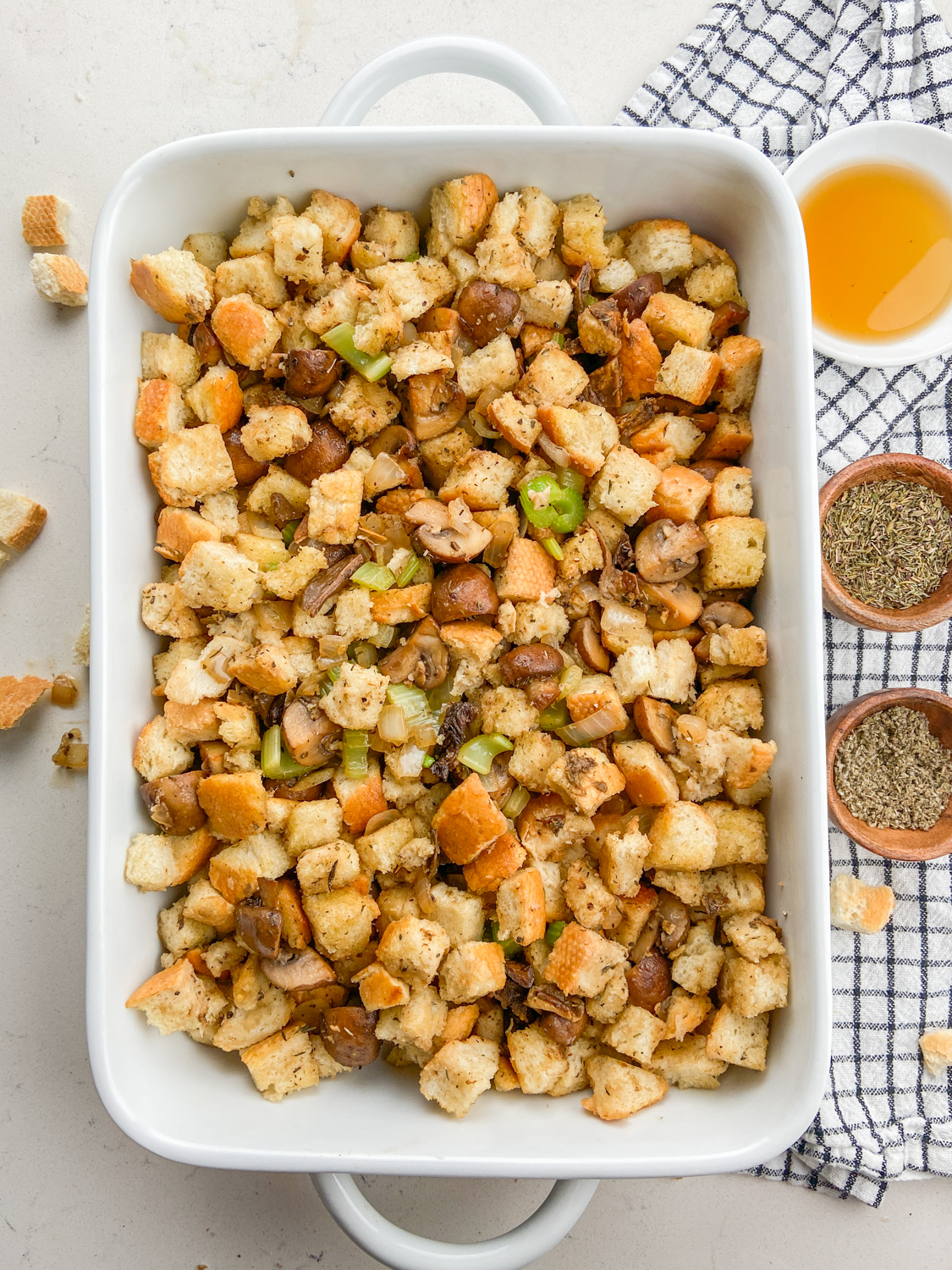 Mushroom Stuffing Recipe | Life's Ambrosia Life's Ambrosia