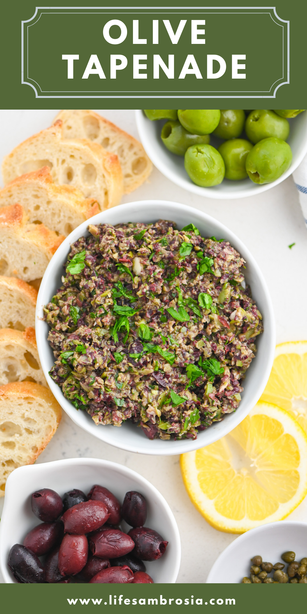 Olive Tapenade - Life's Ambrosia