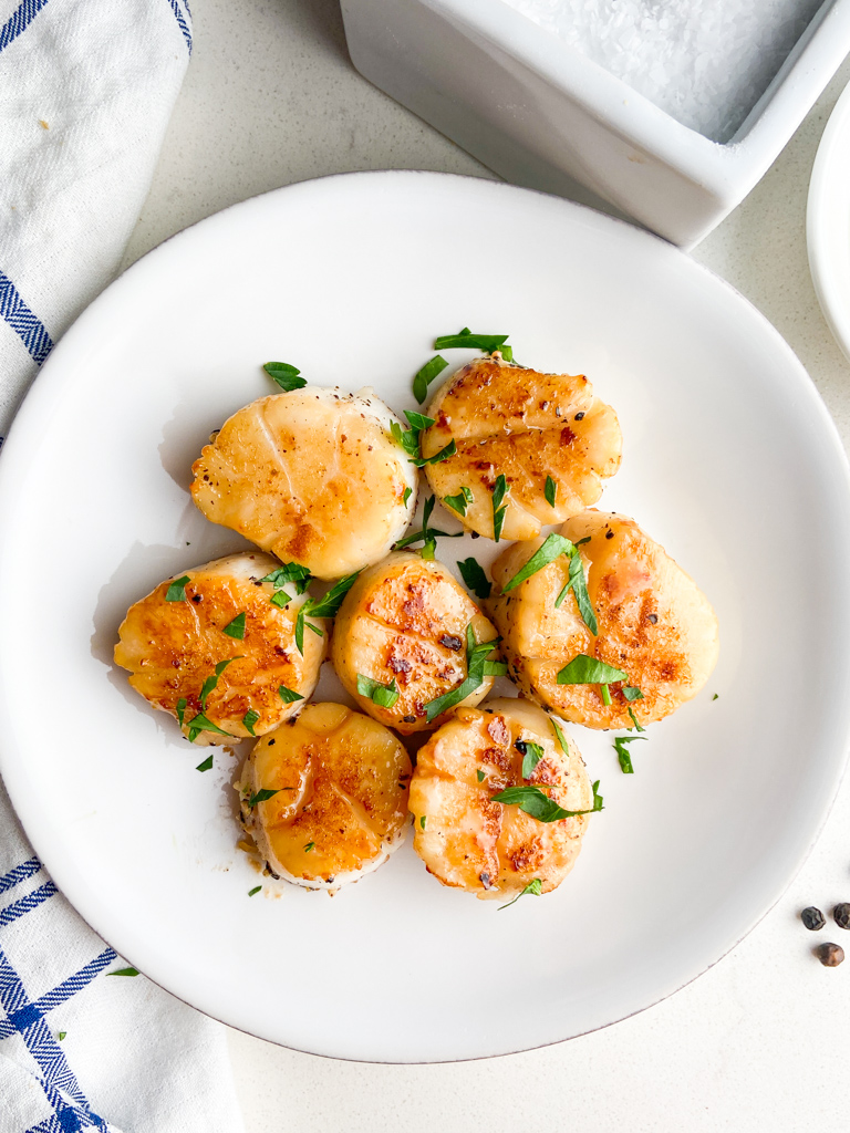 Pan Seared Sea Scallops - Life's Ambrosia