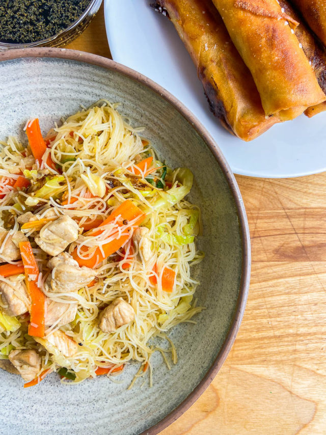 Classic Filipino Pancit Recipe with Pork - Life's Ambrosia