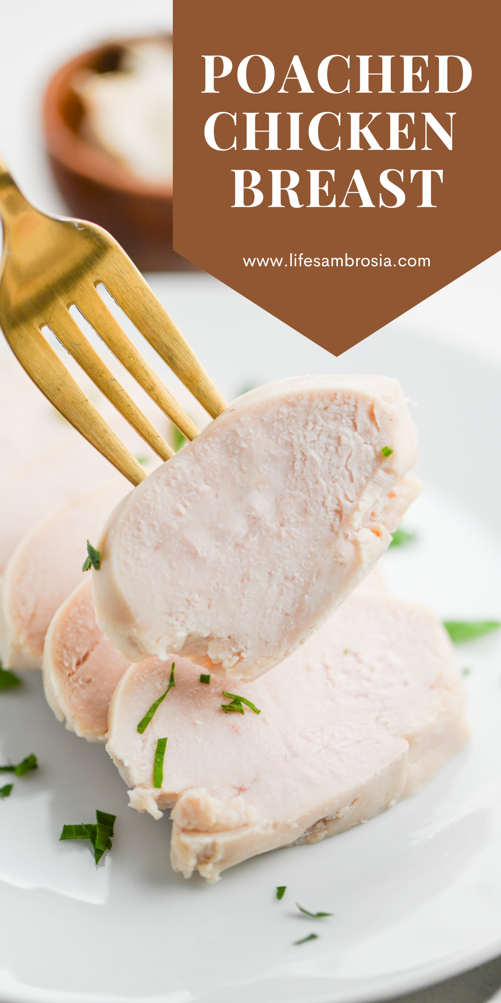 Poached Chicken Breast - Life's Ambrosia Life's Ambrosia