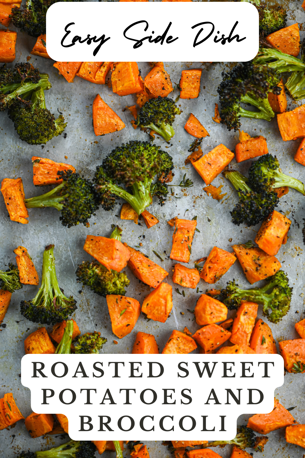 Roasted Sweet Potatoes and Broccoli Recipe | Life's Ambrosia Life's ...