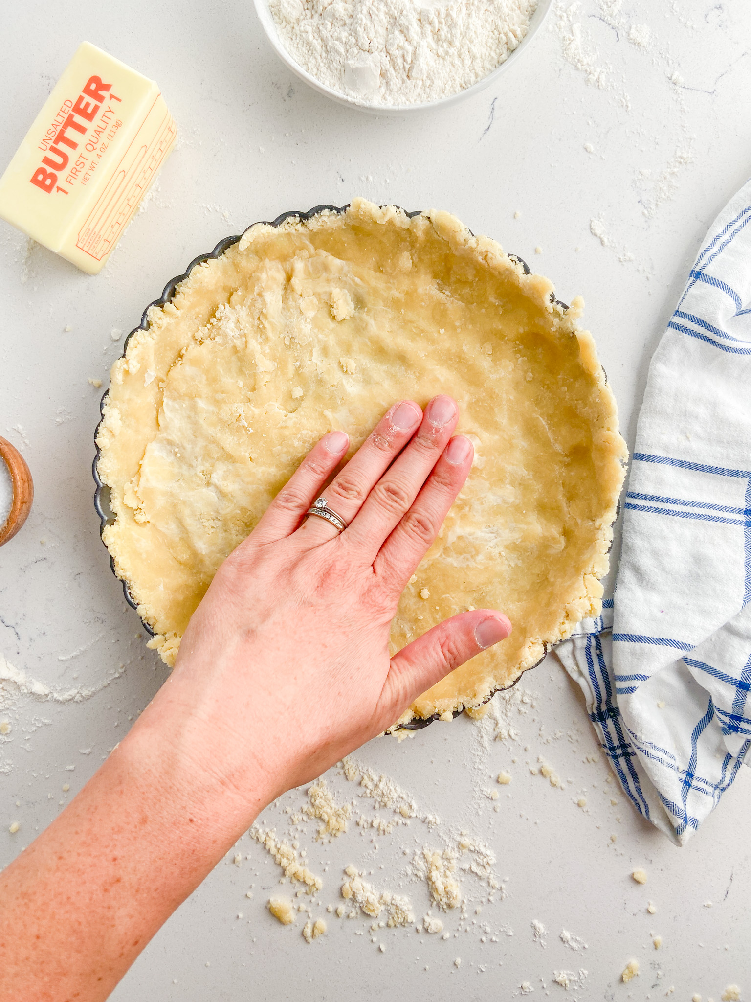 Savory Tart Crust - Life's Ambrosia