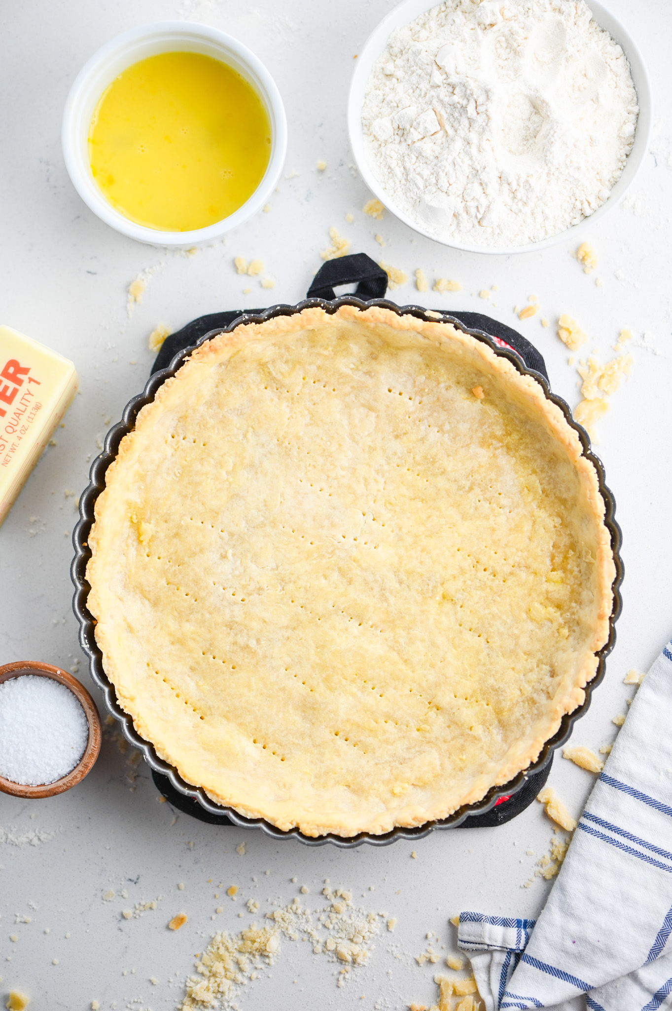 Savory Tart Crust - Life's Ambrosia