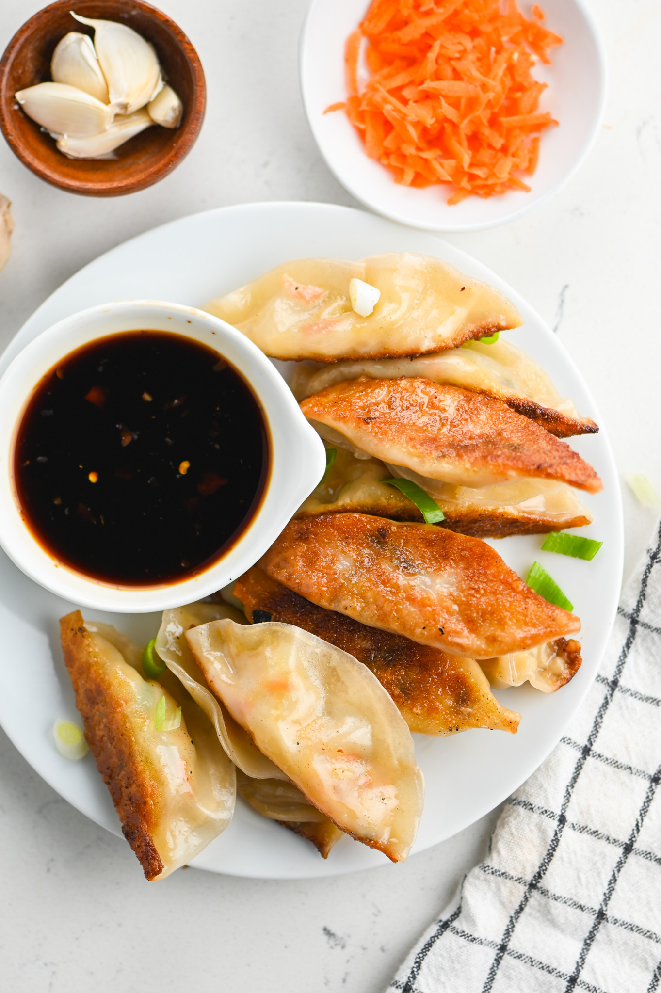 Vegetable Potstickers Recipe | Life's Ambrosia
