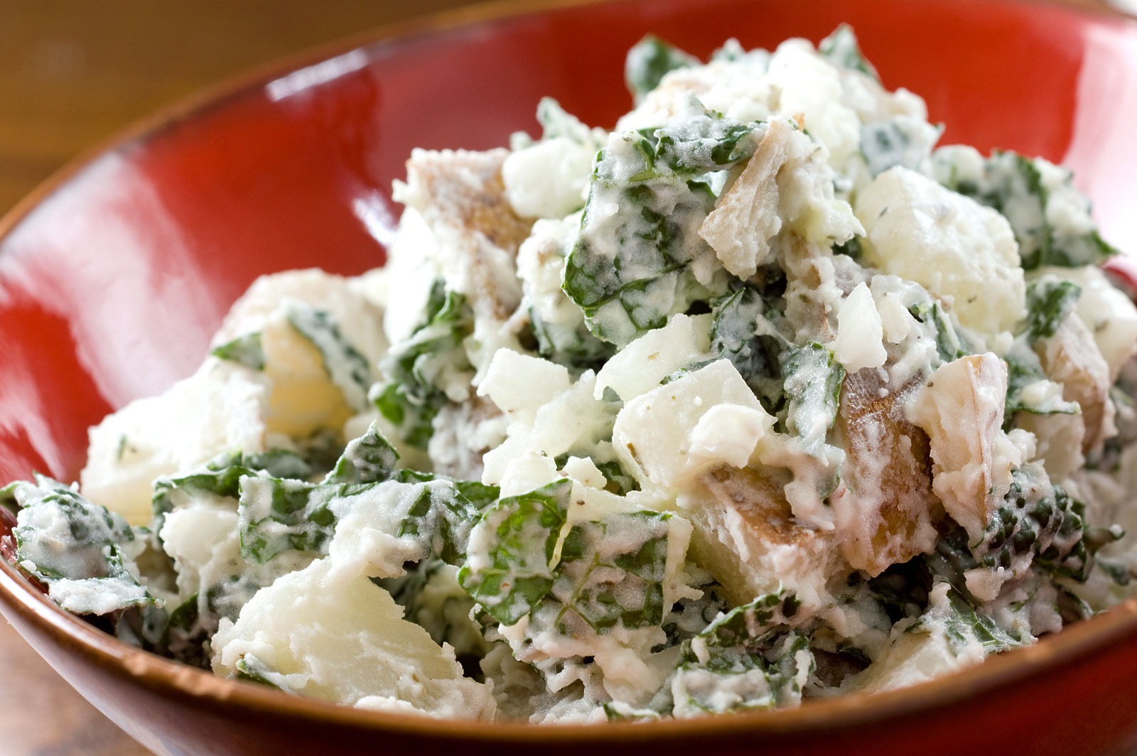 Kale and Potato Salad - Life's Ambrosia