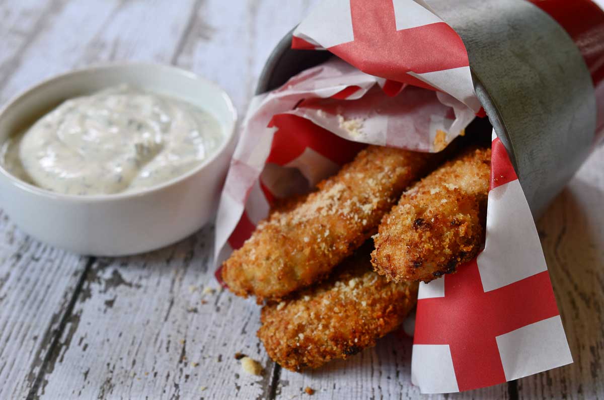 Parmesan Ranch Chicken Fingers - Life's Ambrosia