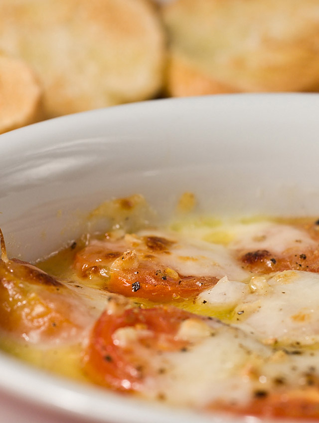 Baked Mozzarella - Life's Ambrosia