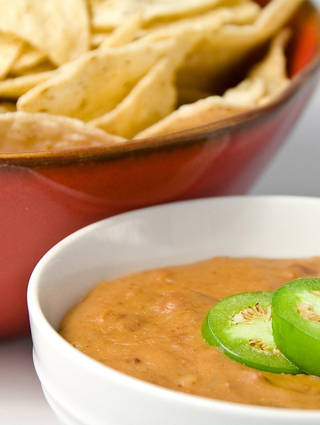 Hot Bean and Cheese Dip - Life's Ambrosia