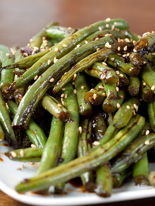 Szechuan Green Beans - Life's Ambrosia