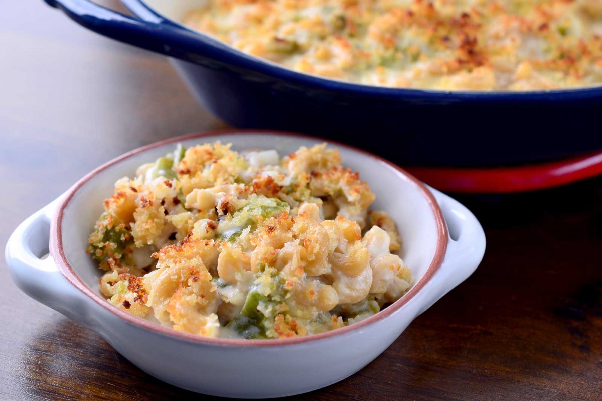 Roasted Hatch Chile Mac n' Cheese - Life's Ambrosia