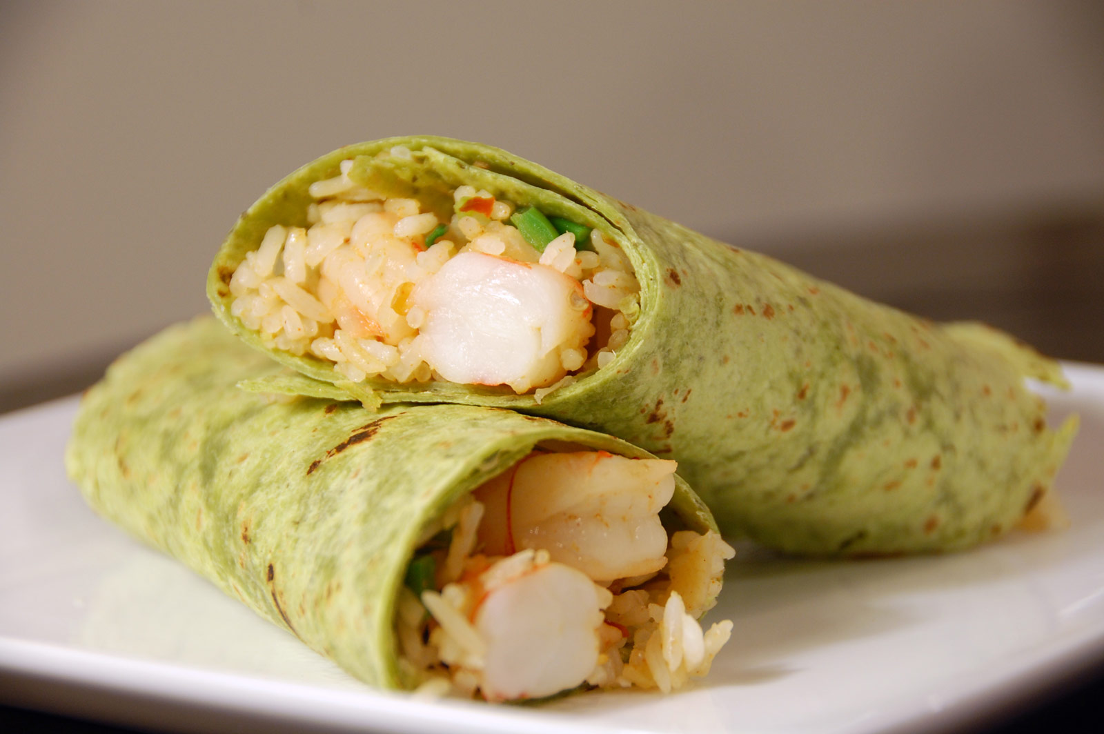 Thai Prawn Wrap - Life's Ambrosia