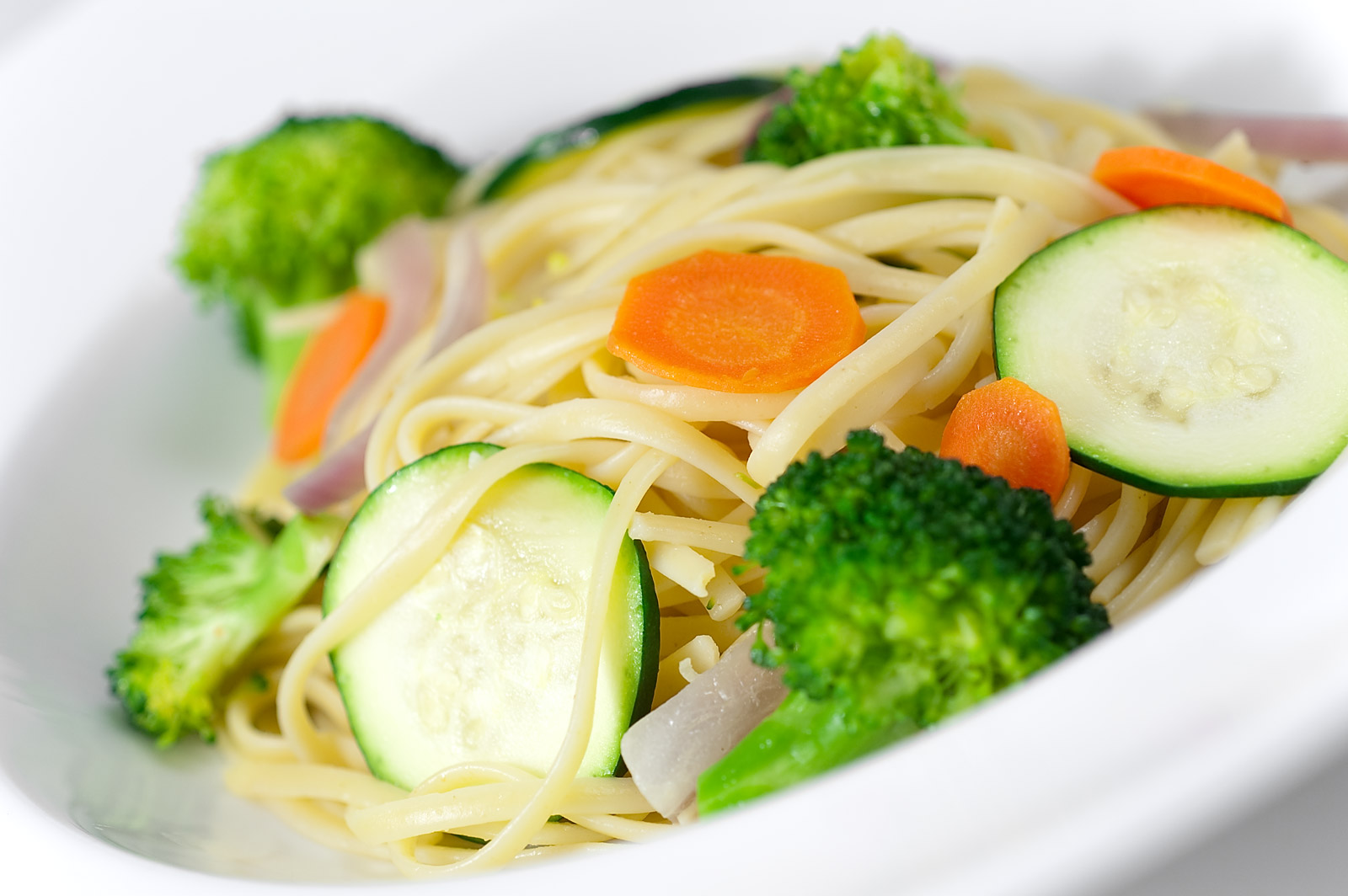 Vegetable Linguine - Life's Ambrosia