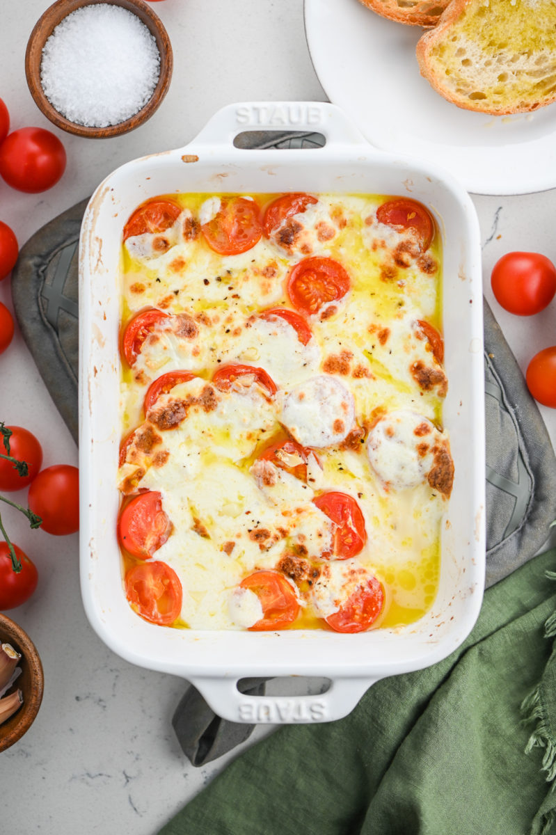 Baked Mozzarella - Life's Ambrosia