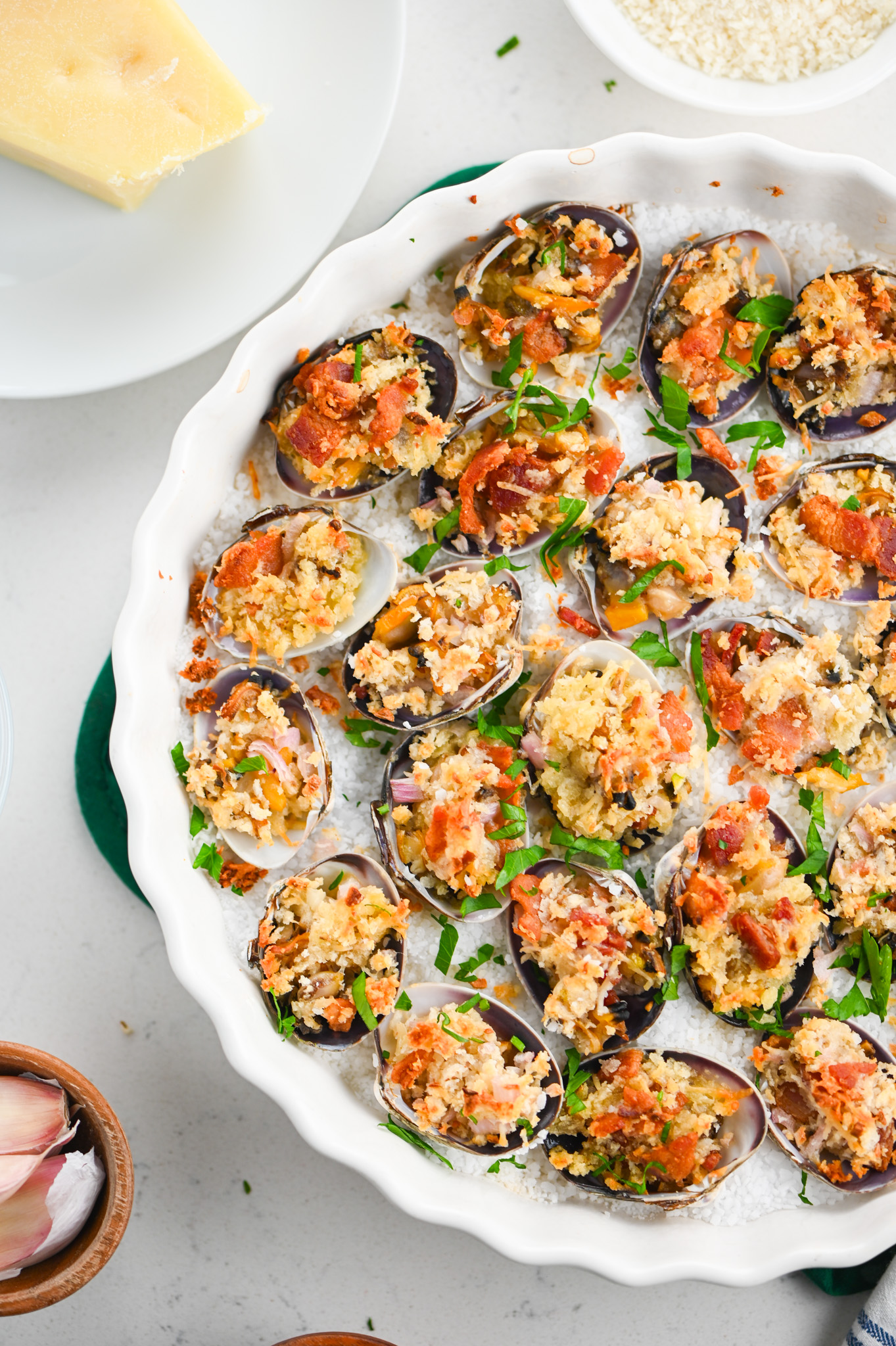 Stuffed Baked Clams - Life's Ambrosia