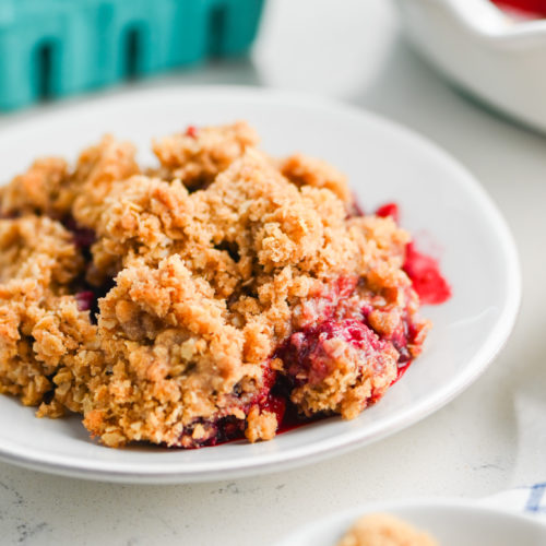 Blackberry Crisp Recipe | Life's Ambrosia