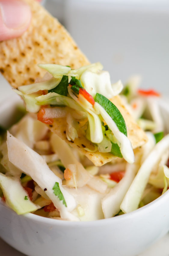 Cabbage Salsa Recipe | Fresh Cabbage Salsa | Life's Ambrosia